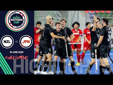 FIH Hockey Men's Nations Cup 2024-25 Highlights: New Zealand vs Japan ...